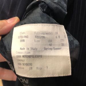 Battistoni | Suits & Blazers | Mens Battistoni Pinstripe Suit | Poshmark